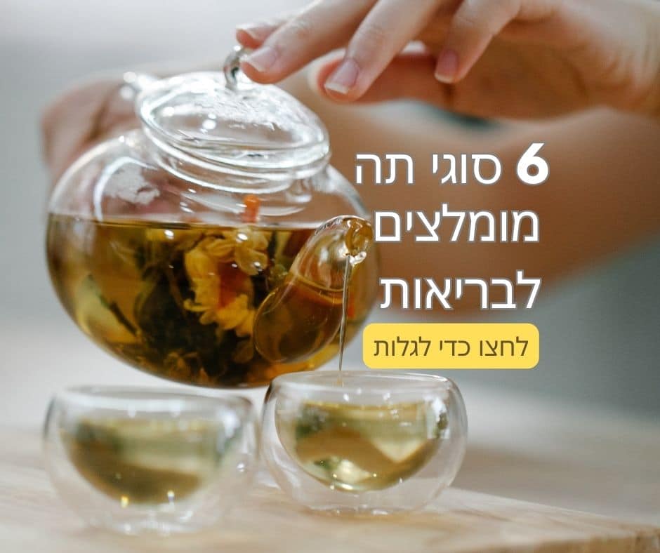 6 סוגי תה מומלצים לבריאותכם - EatWell